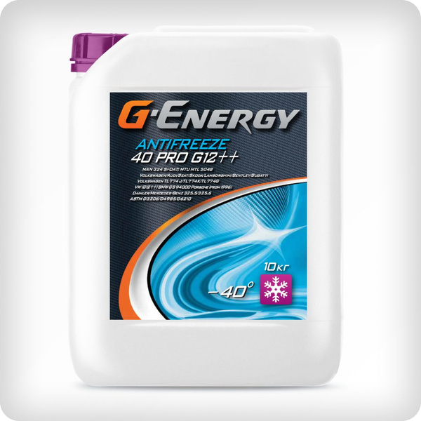 Антифриз G-Energy 40 PRO G12++, Готовый раствор купить по выгодной цене ...
