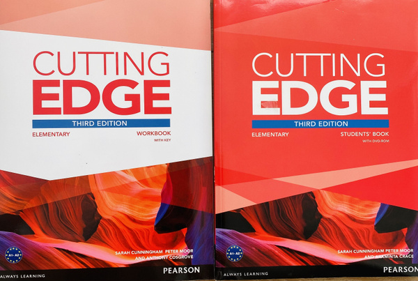 Cutting Edge elementary 3rd edition (Учебник + Рабочая Тетрадь + CD/dvd ...