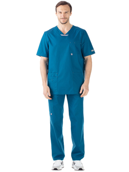 Костюм медицинский мужской Спецодежда рабочая Униформа AVA 179381 ...