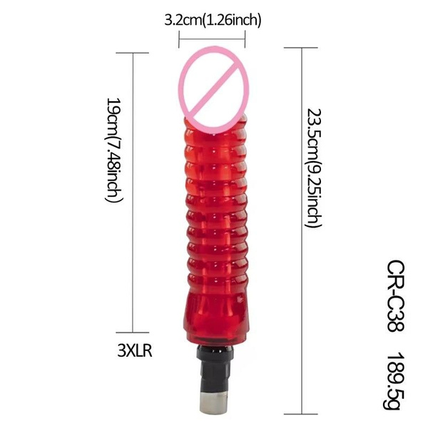JIUYI Секс машина Насадки фаллоимитаторы для коннекторной машины 3XLR Аксессуары для БДСМ-машин ...