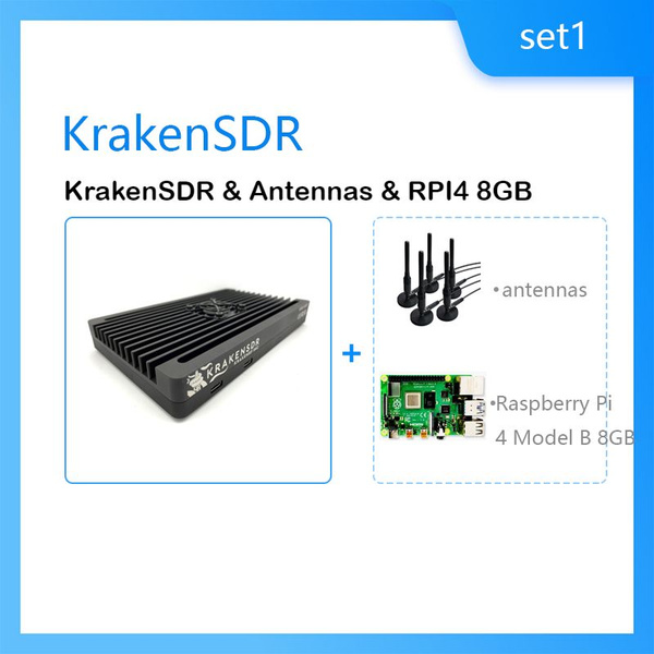 KrakenSDR это фазово-согласованный программируемый радиопередатчик ...