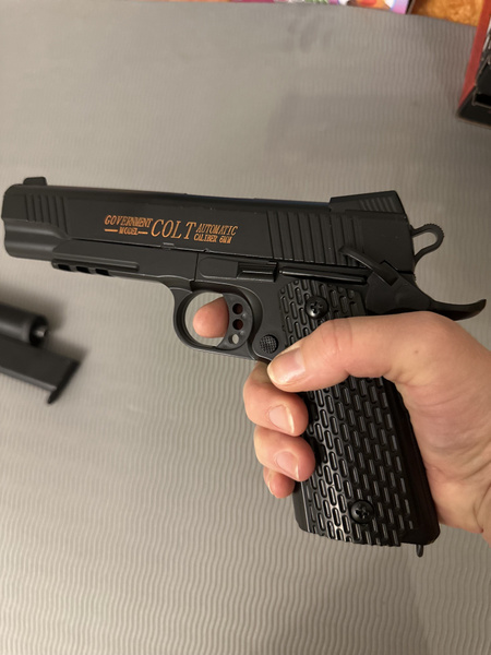 Характеристики Пистолет металлический AIRSOFT C10A+, как настоящий, 22 ...