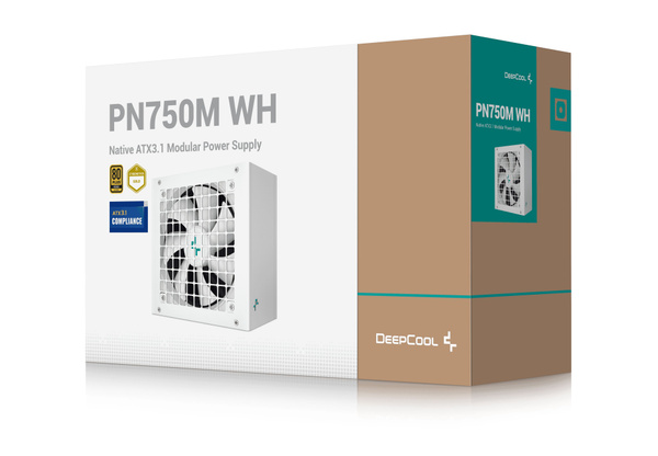 Блок питания Deepcool PN750M WH 750W Gold, Белый, 750 Вт купить на OZON ...