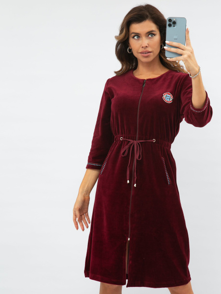 Халат Rentex Style Велюровый халат купить на OZON по низкой цене ...