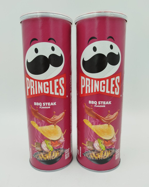 Чипсы Pringles со вкусом стейка барбекю 2шт по 110 гр. Китай купить на OZON по низкой цене ...
