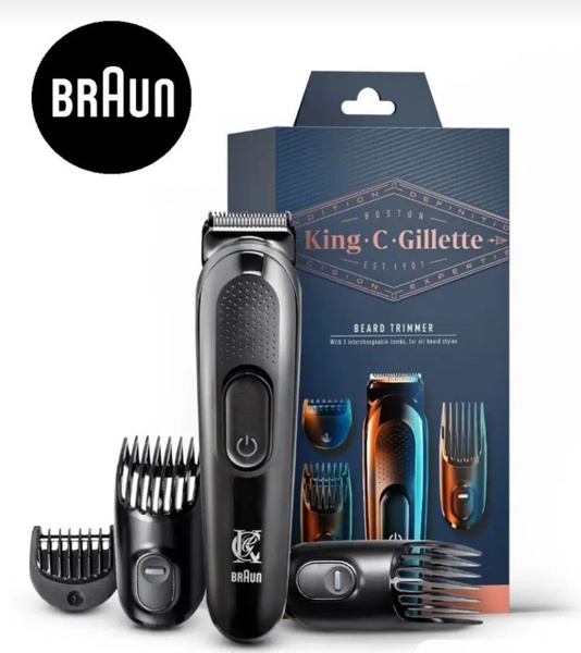 Braun Триммер для бороды и усов 5513, кол-во насадок 3 купить на OZON ...