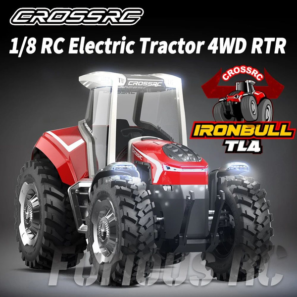 CROSSRC TL4 IRONBULL 1/8 RC модель трактора с электроприводом ...