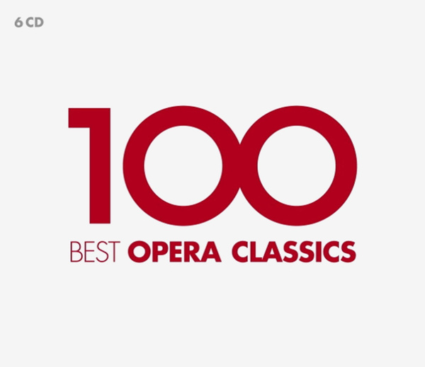 CD 100 Best Opera Classics (6CD) сборник лучших произведений оперной классики в бокс-сете на 6 ...