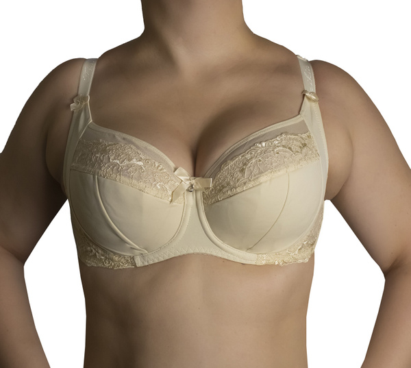 Бюстгальтер Женский Finikin классическая чашка, размер 90G бежевый Китай Крючки купить c ...