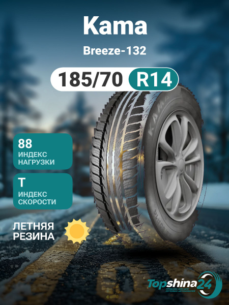Шины для легковых автомобилей KAMA 185/70 14 Лето Нешипованные - купить ...