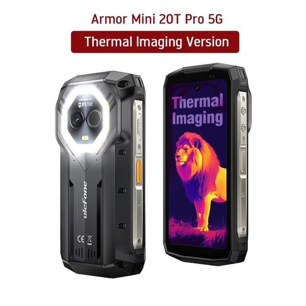 Смартфон Blackview Armor Mini 20T Pro_Armor Mini 20T Pro-Black 256 ГБ 8 ...