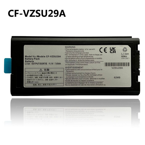 SKOK Аккумулятор для ноутбука Panasonic 7800 мАч, (CF-29 CF-51 CF-52 ...