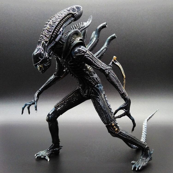Фигурка NECA Alien Aliens Xenomorph Warrior Blue Predators Riple ...