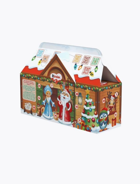 Адвент календарь новогодний Kinder Mix купить на OZON по низкой цене ...