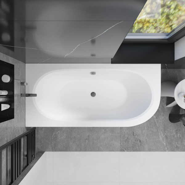 Акриловая ванна Helmken Marbella Lux 170 x 75 левосторонняя купить на OZON по низкой цене ...