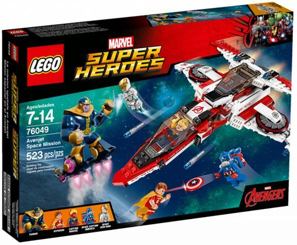 Конструктор LEGO Super Heroes 76049 Avenjet Space Mission (Реактивный ...