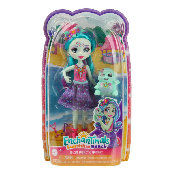 Кукла Enchantimals Tolene Turtle and Holder HXB96 купить на OZON по ...