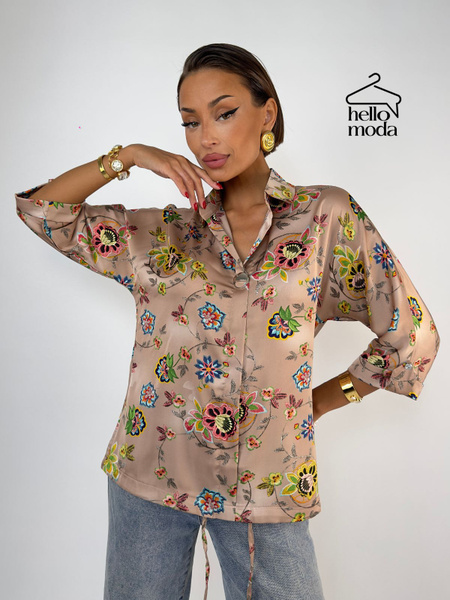 Блузка HELLO MODA! купить на OZON по низкой цене (1761804212)