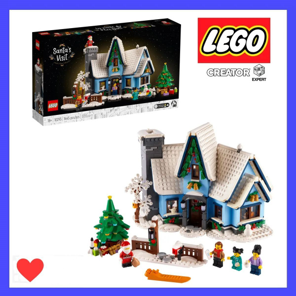Конструктор LEGO Creator Expert Icons Визит Деда Мороза (10293) купить ...