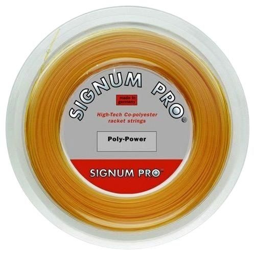 SIGNUM PRO Струна для ракетки POLY POWER 1.3 mm 200m yellow купить на ...