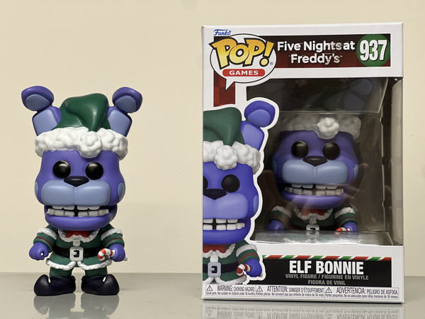 Фигурка Funko Pop Fnaf Elf Bonnie Five Nights At Freddys Фанко Поп
