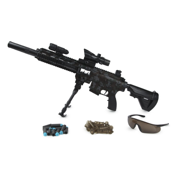 Бластер Fungun Пулемет с ленточным питанием купить на OZON по низкой ...