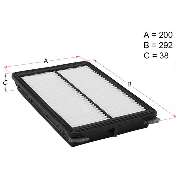 Фильтр воздушный hyundai sonata 2,0/2,4 15-/kia optima 15- HOSU ...