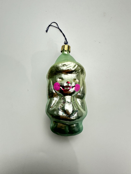 Елочная игрушка из набора Незнайка стекло МПО Иней СССР 1970 е купить на Ozon по низкой