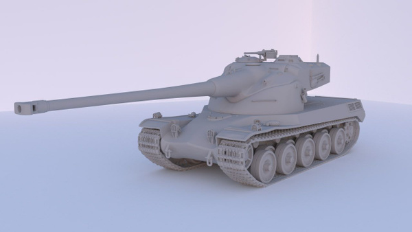 AMX-50B Сборная модель в масштабе 1:87 купить на OZON по низкой цене ...