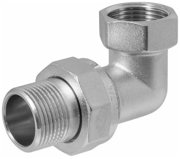 ViEiR Муфта американка угловая никелированная 1/2" ACR купить на OZON по низкой цене (1786983413)
