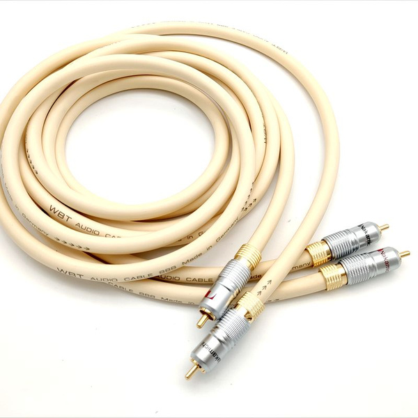 Кабель RCA WBT Немецкий язык WBT-888 Кабель аудиосигнала RCA Кабель ...