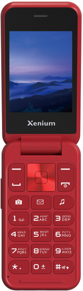 Мобильный телефон Xenium X680 красный купить на OZON по низкой цене (1852553584)