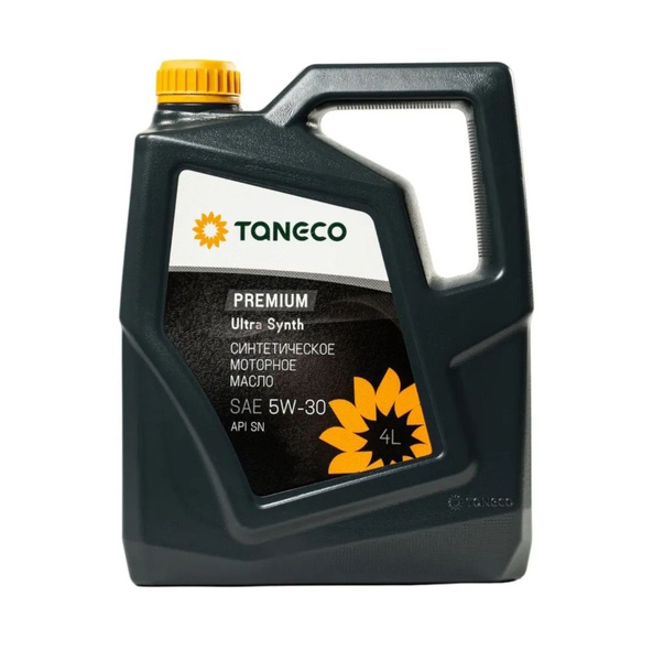 Характеристики TATNEFT 5W-30 Масло моторное, Синтетическое, 4 л ...