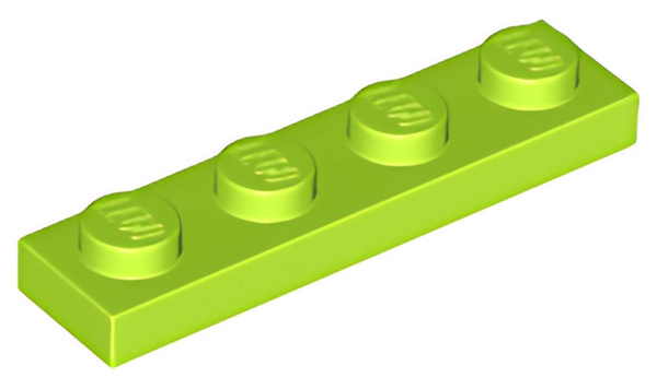 Деталь Lego 370 Lime (34) version U купить на OZON по низкой цене ...