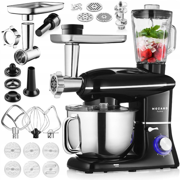 Многофункциональный планетарный робот Mozano Kitchen Assistant,черный ...