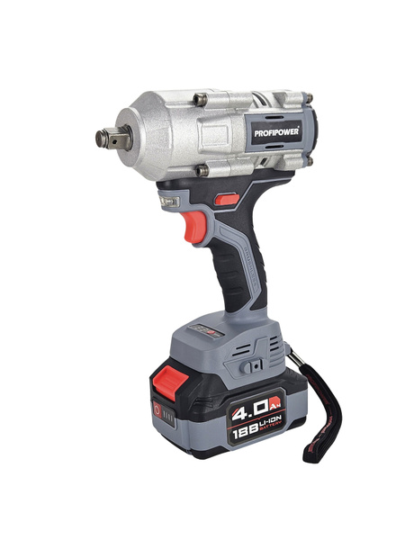 Аккумуляторный гайковерт бесщеточный ударный ProfiPower T-900N (Li-ion ...