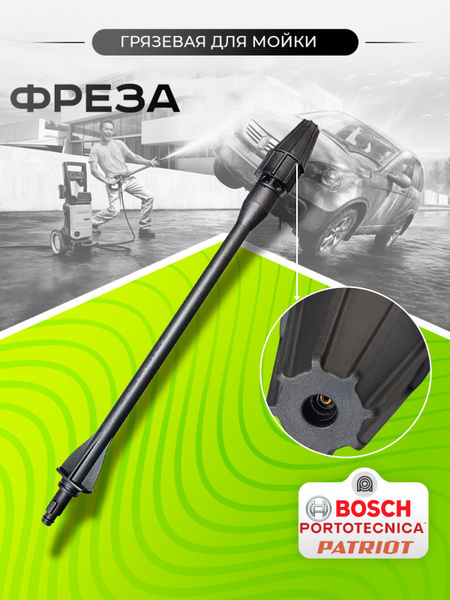 Грязевая фреза для мойки высокого давления Patriot, Bosch Aquatak ...