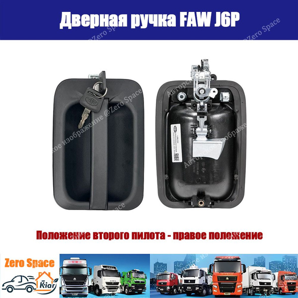 FAW Ручка дверная автомобильная, арт. J6P, 1 шт. купить на OZON по низкой цене (1872742662)