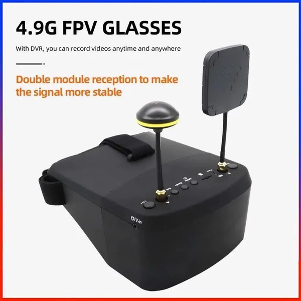 Eachine EV800D 5.8G 40CH 5 дюймов видео гарнитура HD DVR для RC моделей купить на OZON по низкой ...