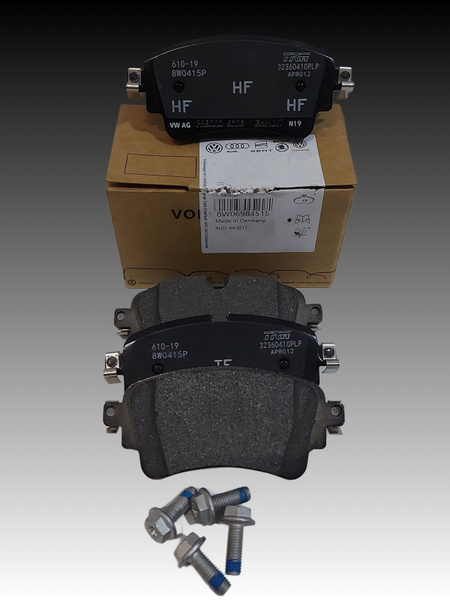 VAG (VW/Audi/Skoda/Seat) Колодки тормозные дисковые Задние, арт ...