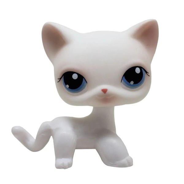 Littlest Pet Shop Lps #64,игрушки для животных, белая кошка, подарки ...