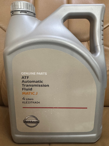 Масло трансмиссионное NISSAN AT-MATIC J FLUID, 4 л, Арт. KLE23TKA04 ...