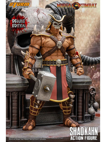 фигурки-Mortal Kombat;Storm Collectibles:Shaokahn (Шао Кан) (1/12 ...