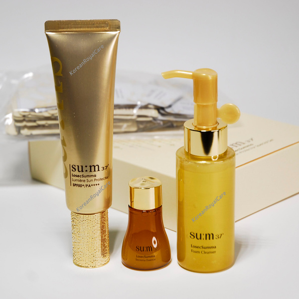SU:M37 Солнцезащитный крем в наборе LosecSumma Lumire Sun Protector Special Set +ПОДАРОК Repair ...