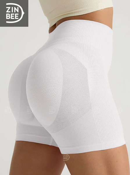 Шорты Женский ZinBee Пляжный бело-серый, размер 44, 46 Капрон купить c доставкой на OZON по ...