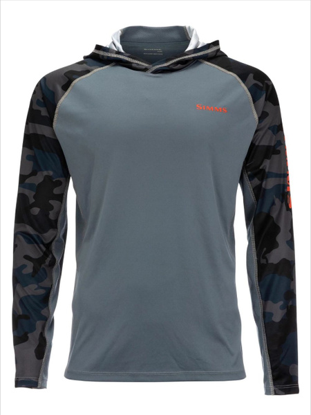 Худи Мужской, Женский Simms Капюшон амарантовый Без застежки Велюр искусственный, Волокно ...