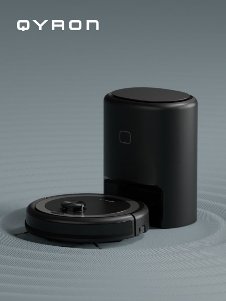 Робот-пылесос QYRON VR601, сухая и влажная уборка, станция самоочистки купить на OZON по низкой ...