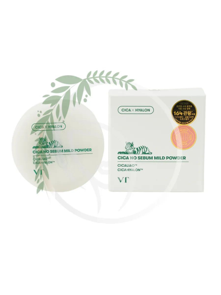 VT Cosmetics Рассыпчатая пудра против жирного блеска Cica No Sebum Mild ...