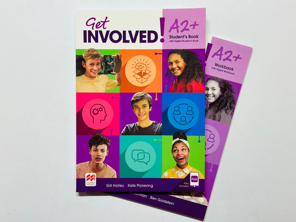 Get Involved A2+ Комплект(Без кода и Без диска): Student's Book + Workbook | Holley Gill купить ...