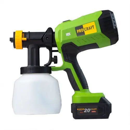 Аккумуляторный краскопульт Procraft PSE40 (БЕЗ АКБ И ЗУ) купить на OZON по низкой цене (2038437585)
